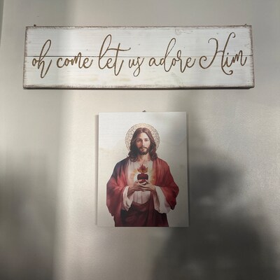 Sacred Heart of Jesus,immaculate Heart of Mary With Prayer Printable ...