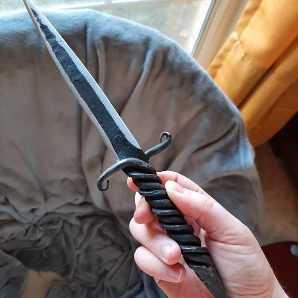 Dagger Style Letter Opener Hand Forged Blacksmith Made Ohio Made - Etsy
