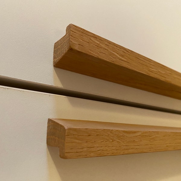 Minimalist Oak Wood Handles, Ikea Pax Upgrade, 95-110cm. - Etsy