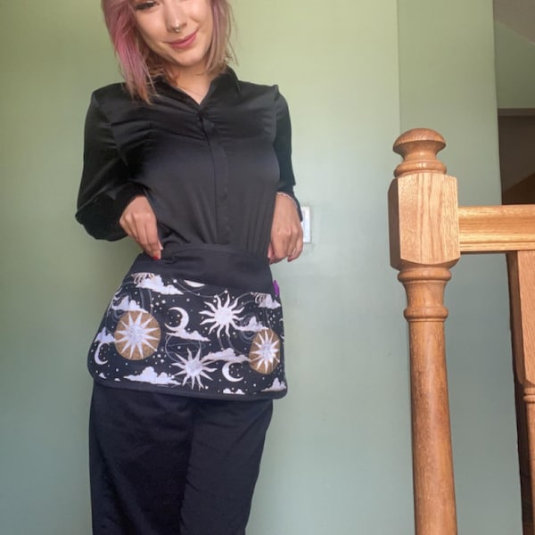 Server Apron, Handmade Teacher Apron, Waitress Apron, Vendor Apron ...