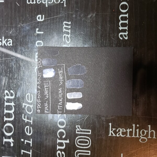 Handmade Watercolor - White Titanium - Opaque White - for Painting, Calligraphy, and Lettering ...