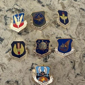 Military Command Pins 1.5" - Etsy