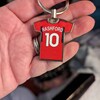 Fathers Day Personalised Football Shirt Keyring Dad Keyring - Etsy UK