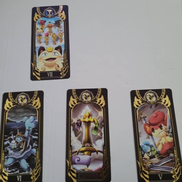 MLP Tarot,glowing Tarot Cards，22 Major Arcana Tarot Cards, Oversized ...