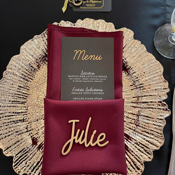 Place Names, Laser Cut Names, Laser Cut Name Tags, Wooden Names ...