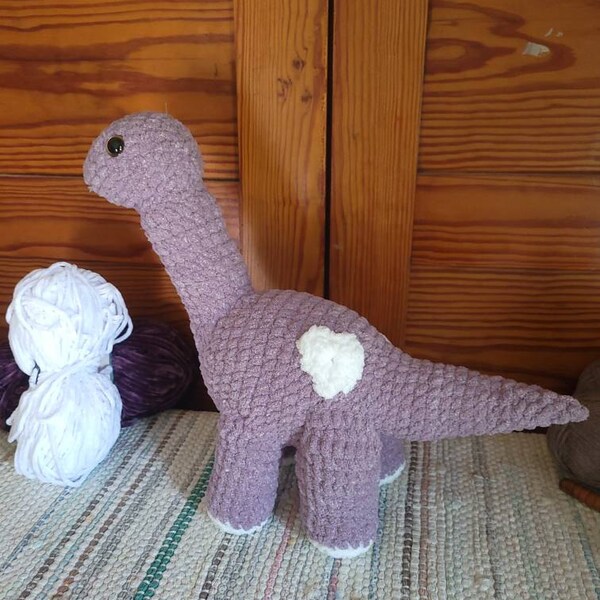 Brontosaurus ~ Crochet Pattern - Etsy
