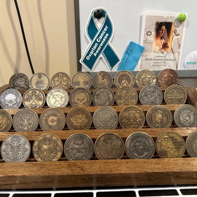 Gratitude Coin EDC Reminder Coin Gift Best Friend Grateful Motivation ...