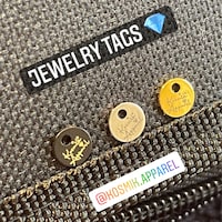 Custom Jewelry Logo Charms personalized Logo Charms jewelry Tag Charms ...