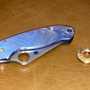 Deep Etched Superconductor Spinning Coin Fidget Toy Anxiety | Etsy