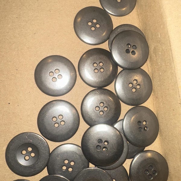 Chunky Buttons Cream Deep Border Design 26mm a Set of 6 - Etsy