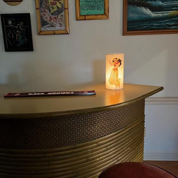 Pin-up Girl Table Lamp, Girl in Cat Suit. CS5 - Etsy