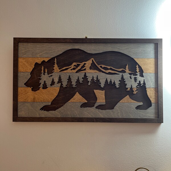Monogram Camping RV Life 3D Wall Decor, Home Away From Home Decor ...