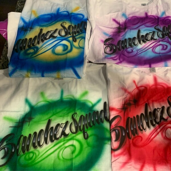 Airbrush Apparel Designs - Etsy