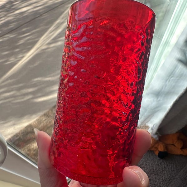 Pizza Hut Red Plastic Cup (12oz) - Etsy
