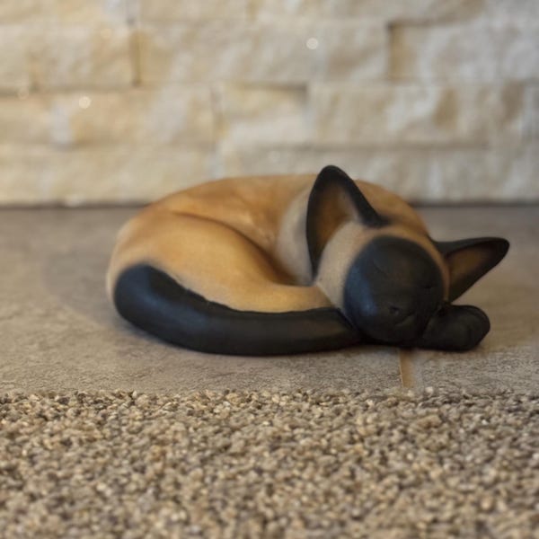 Frenchie Cremation Urn in Stoneware - Etsy