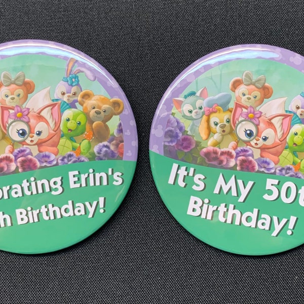Custom Button, Custom Event Button, Custom Disney Buttons, Disney ...