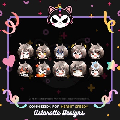 Custom Emotes, Emojis, Sticker or Sub Emotes for Your Twitch, Youtube ...