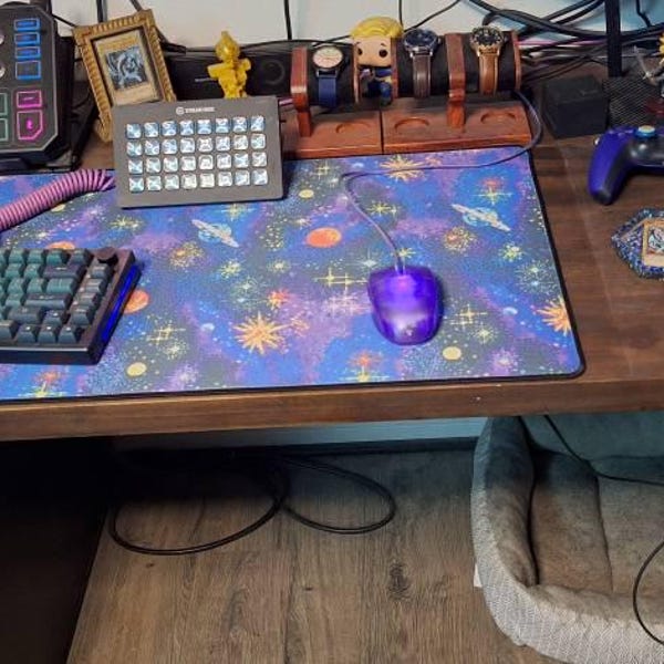 Retro Arcade Carpet Desk Mat - Etsy