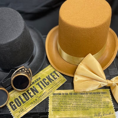 Customizable Golden Ticket to Print: Charlie and the Chocolate Factory ...