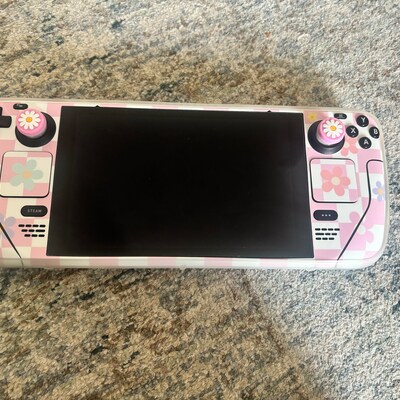 Signature Pastel Series Steam Deck Skin, Purple Lavender Pink Yellow ...