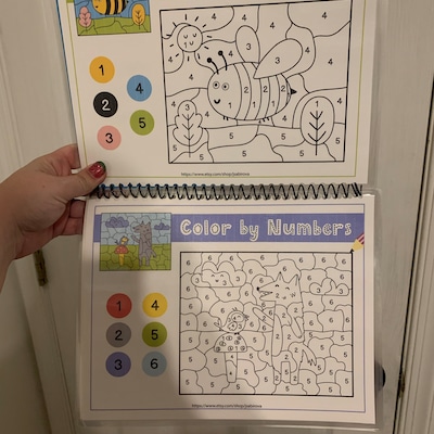 Shopping Busy Book Printable Game for Toddlers, Grocery Activity ...