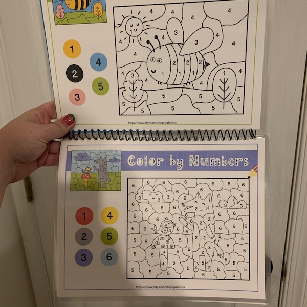 Autumn Busy Book, Toddler Busy Book Printable, Quiet Book Pdf, Autumn ...