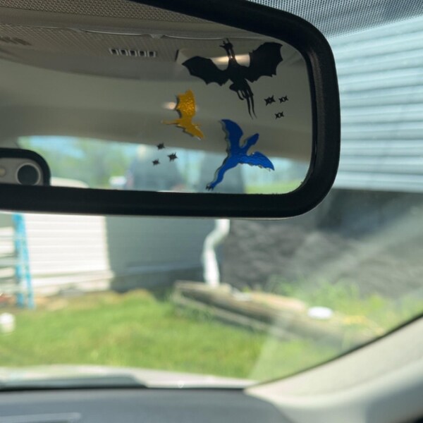 Dragon Fantasy Decal | Car Decal | Book Dragon Sticker | Laptop ...