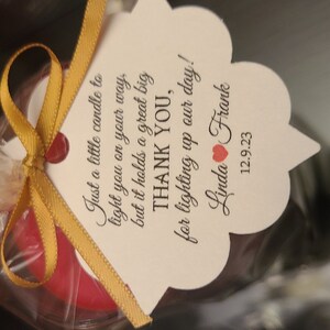 Fan Tags, Personalized Favor Tags, Wedding Tags, Love, Thank You Tags ...