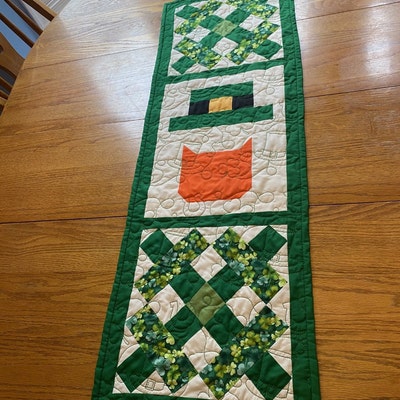 St Patricks Quilt Block Machine Embroidery Design. Saint Patrick Quilt ...