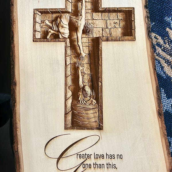 Digital Design File - Cross Well - Glowforge - Laser Ready - Engrave ...