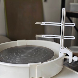Spinner Trimming Tool rotary, Spinning Clay, Ceramic, Disc for Pottery ...