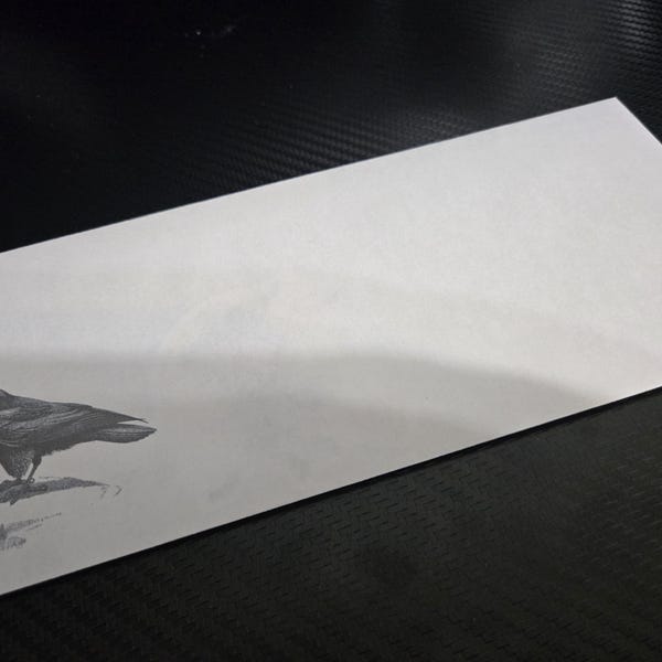 Wolf Forest Writing Paper Set Wolf Stationery Paper Letter Paper Forest ...