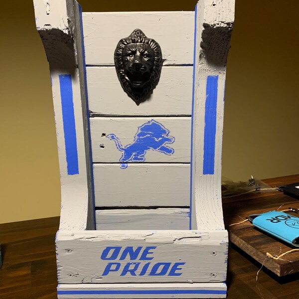 Detroit Lions Dan Campbell Mane Football Vinyl Decal Sticker - Etsy