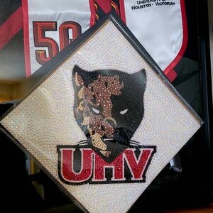 CUSTOM Barbie Jeweled Graduation Cap Topper College Graduation High ...