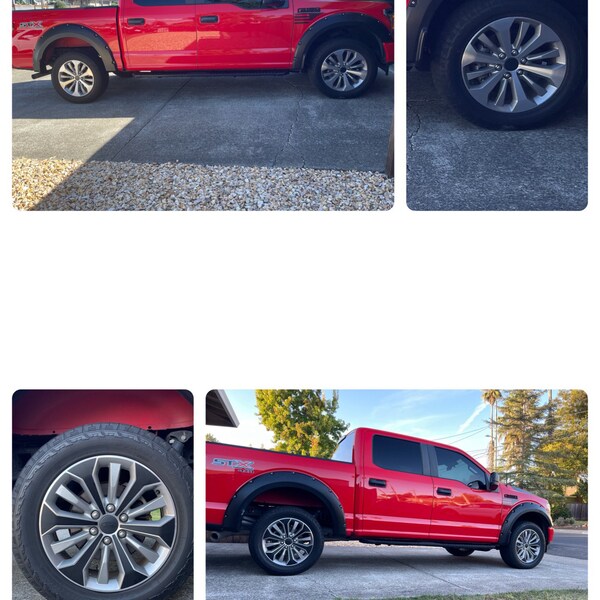 Vinyl Wheel Overlays for Ford F150 XL 20" Wheels WITH REVEAL | 8 Colors ...