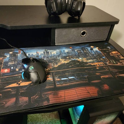 Viking Skull Deskmat Viking Deskpad Skull Desk Mat Viking Desk Pad ...