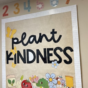 Retro Summer Bulletin Board Kit, Sunshine April and May Door Decor and ...