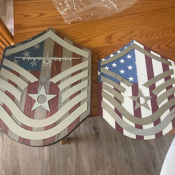 Wood and Metal US Army Rank Stripes Wall Plaque ~ Free Shipping - Etsy