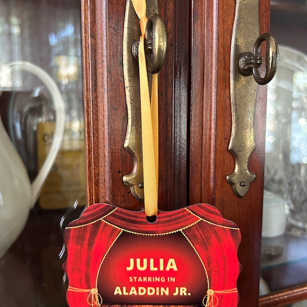 Theater Performance Christmas Ornament - Personalized Customized ...