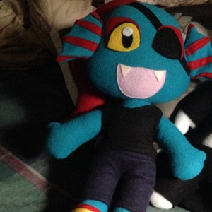 Undyne Plush Inspired by Undertale Unofficial 55CM Huggable | Etsy