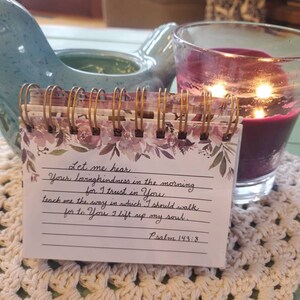 Memory Verse Journal / Bible Verse Memorization Journal / Bible Verse ...