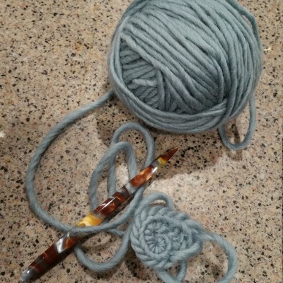 Karman Vortex Nalbinding Scarf Printable PDF Pattern - Etsy