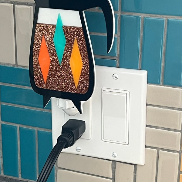 Mid Century Modern "percolator" Night Light: Retro Coffee Pot - Etsy