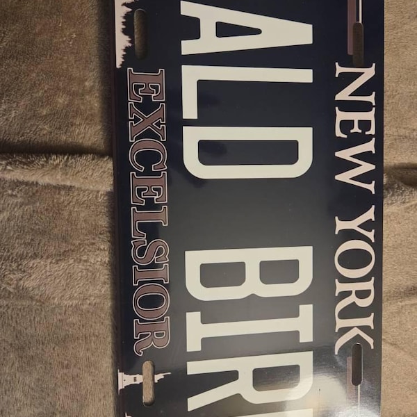 Custom New York Retro License Plate | Personalized Name | Custom | All ...