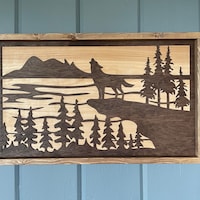 4 Wildlife Panels, DXF Stencil, Svg Cut File, Dxf Files for Plasma ...