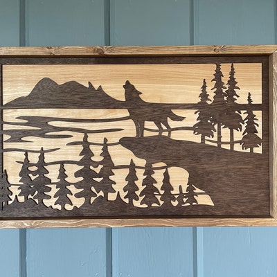 4 Wildlife Panels, DXF Stencil, Svg Cut File, Dxf Files for Plasma ...