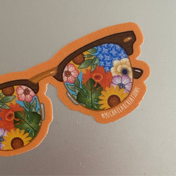 Sunglasses Sticker | Stickers | Stickers for Hydroflask | Laptop ...