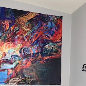 Android Jones Forward Escape Dave Tipper Tapestry by Third Eye ...