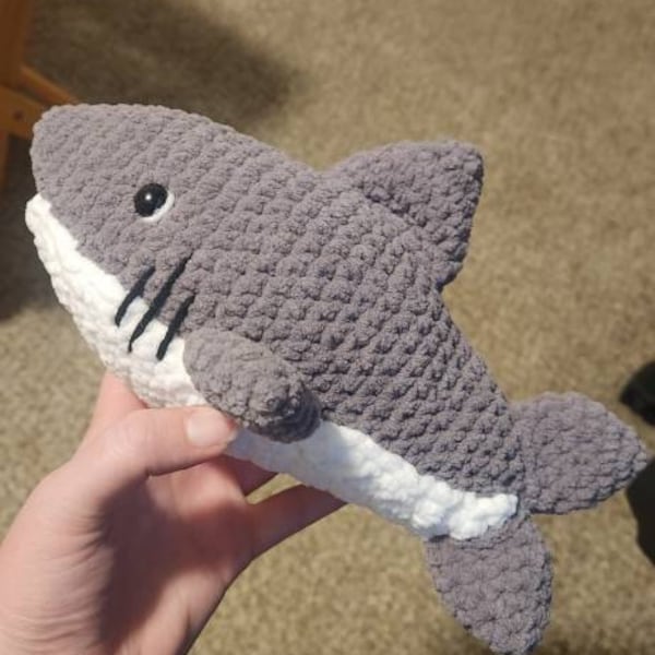 Shark Plush Toy Pattern, Baby Shark, Shark Gift - Etsy