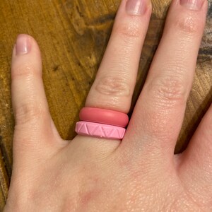 NEW Custom Silicone Wedding Ring for Women Customized | Etsy